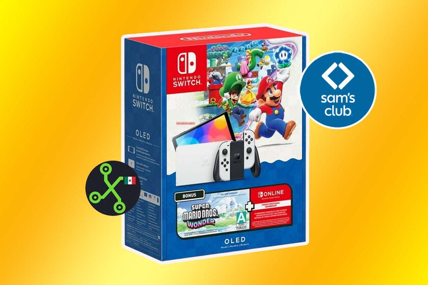 Último día del Fin irresistible en Sam's Club: el Nintendo Switch OLED ...