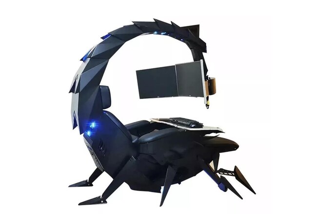 Cluvens IW-SK es el setup gaming definitivo: con forma de escorpión ...
