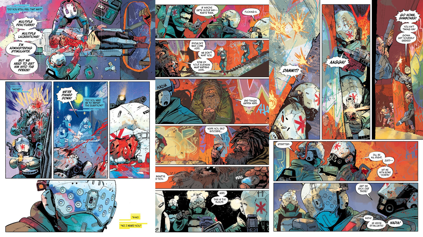 Si te gustó Cyberpunk 2077 y los médicos de Trauma Team, te ...