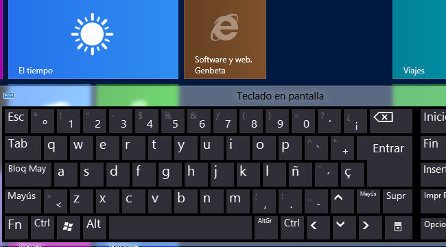 Todos los detalles sobre el nuevo teclado táctil de Windows 8