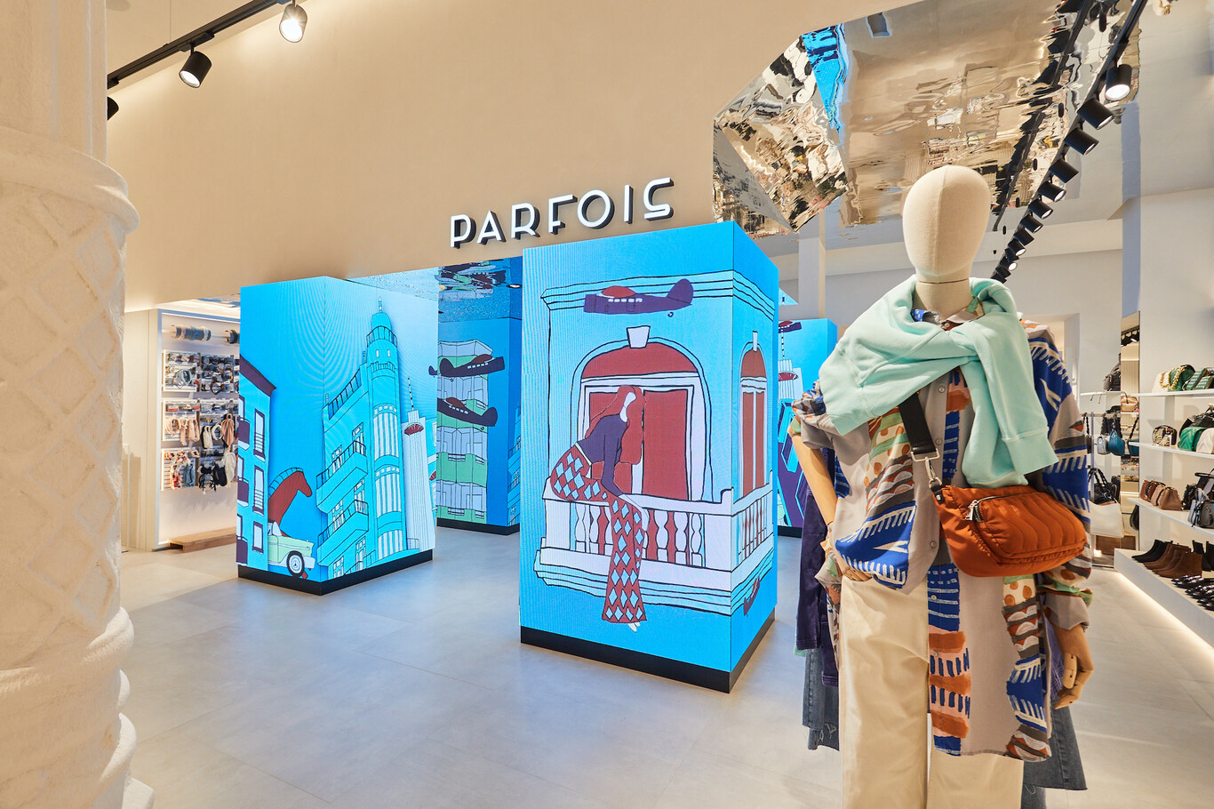 Espacios que inspiran: la nueva Concept Store de Parfois en Barcelona ...