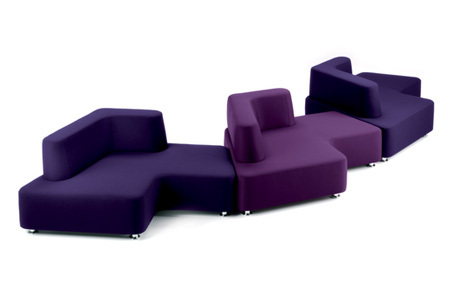 Sofá puzzle, combina sus piezas