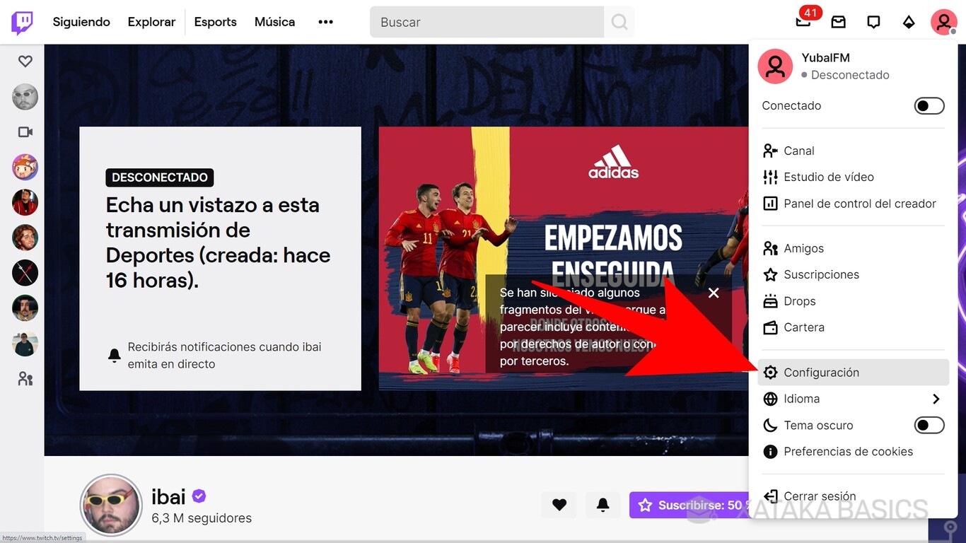 Cómo recibir notificaciones en Twitch cuando un streamer empieza a ...