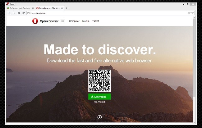 Ya se puede probar Opera 15 con el motor WebKit