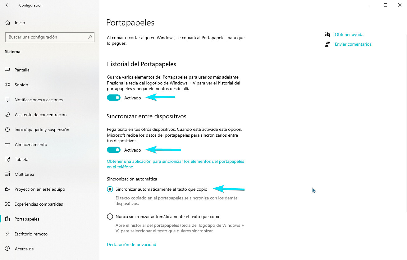 Ahora puedes sincronizar tu portapapeles entre Windows 10 (o Windows 11 ...
