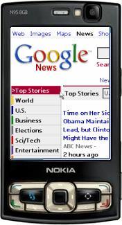 Guía de inicio Móvil: Navegadores web