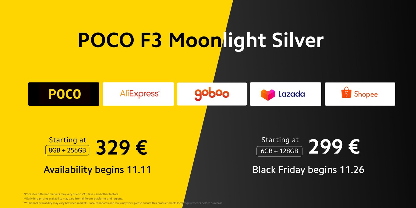 El POCO F3 está disponible en un nuevo y elegante color