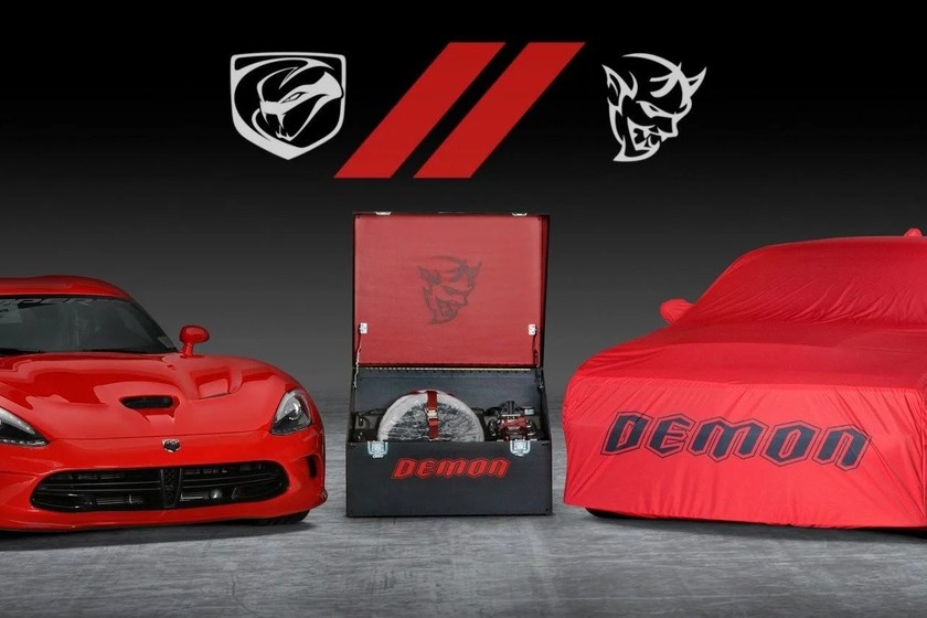 Dodge Viper y challenger Demon, últimas unidades a subasta