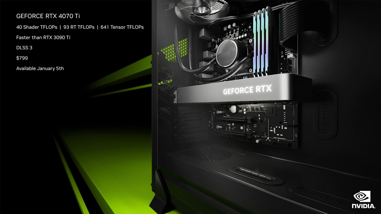 La gráfica GeForce RTX 4070 Ti es oficial: precio, fecha de lanzamiento y detalles de la GPU ...