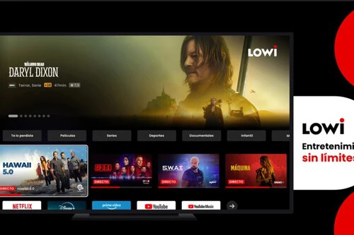 Lowi TV ya está aquí: llega con más de 100 canales de televisión por 5 euros al mes y ...