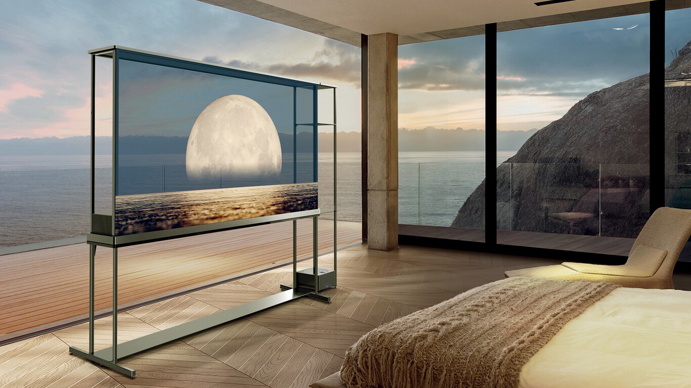LG ya tiene lista su nueva tele OLED 4K transparente e inalámbrica: así ...