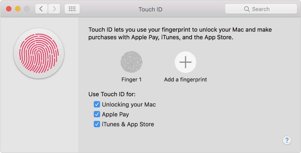 Cómo configurar correctamente Touch ID en tu Macbook Pro con Touch Bar