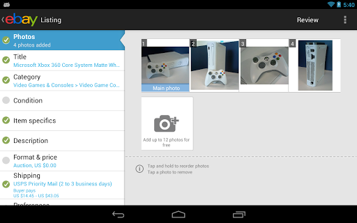 eBay rediseña su aplicación para Android, interfaz mucho más clara