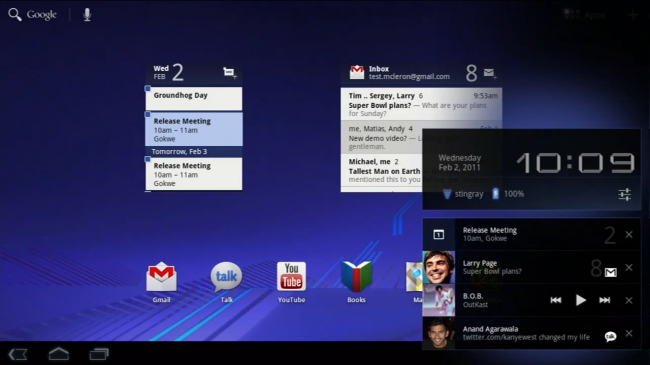 Novedades para desarrolladores en Android 3.0