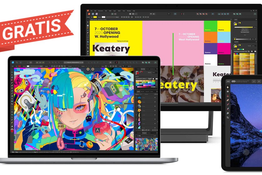 Prueba gratis Affinity, el mayor rival de Photoshop, durante seis meses ...