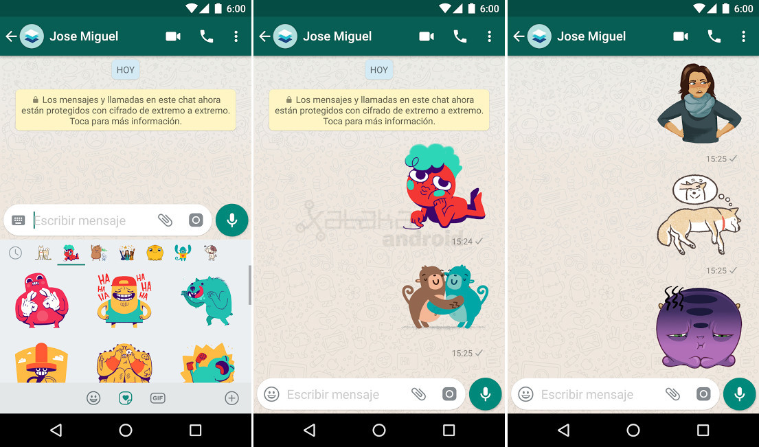 Nuevas pistas sobre los stickers de WhatsApp: estarán clasificados por ...