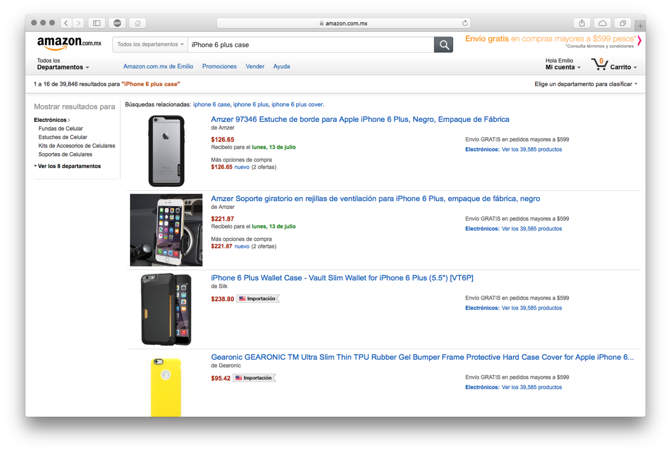 Compramos en Amazon México y esto fue lo que nos encontramos