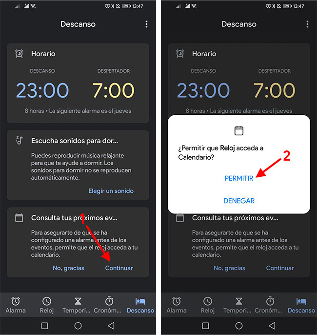Modo descanso en Android: cómo configurar la alarma inteligente para ...