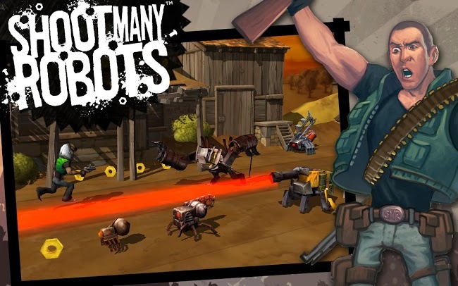 Shoot Many Robots llega a Android