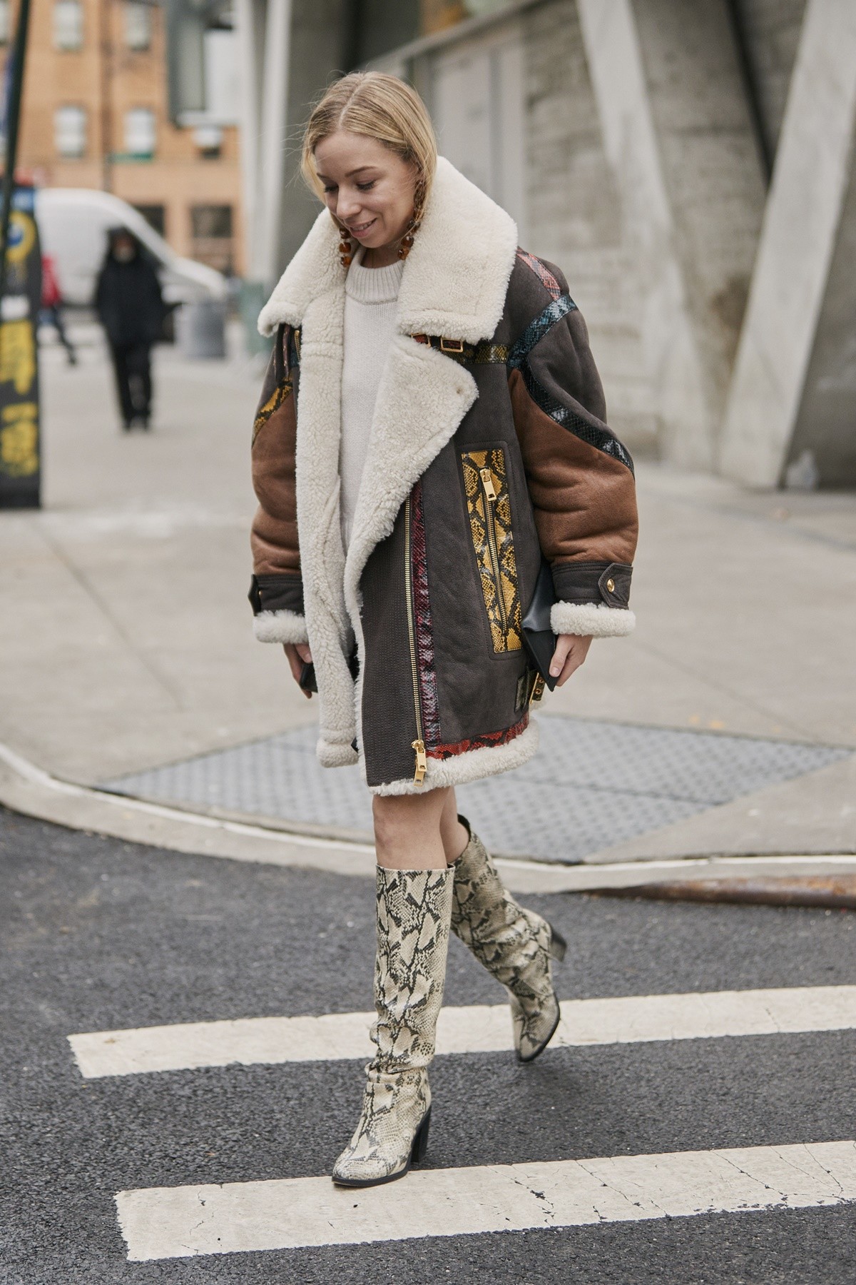 Las botas con animal print siguen de moda en el streetstyle (y eso ...