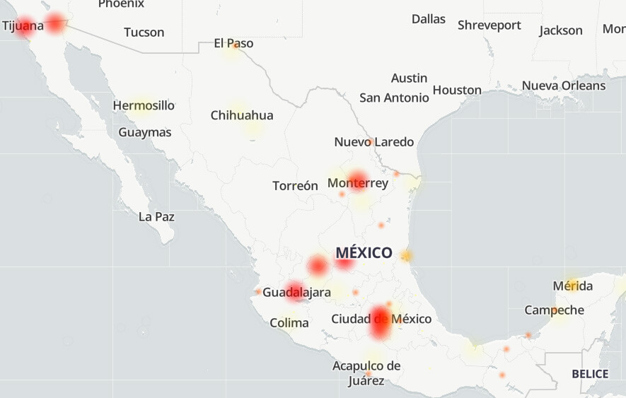 Telcel, izzi, Telmex, Megacable y Totalplay presentan fallas en sus ...