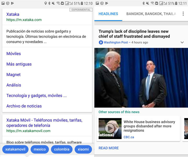 Google Search Lite es una versión experimental ligera de la búsqueda de ...