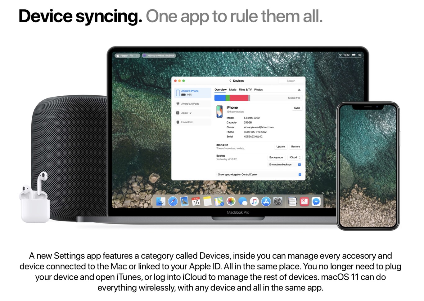 Este concepto de macOS 11 reimagina una futura gran versión del sistema ...