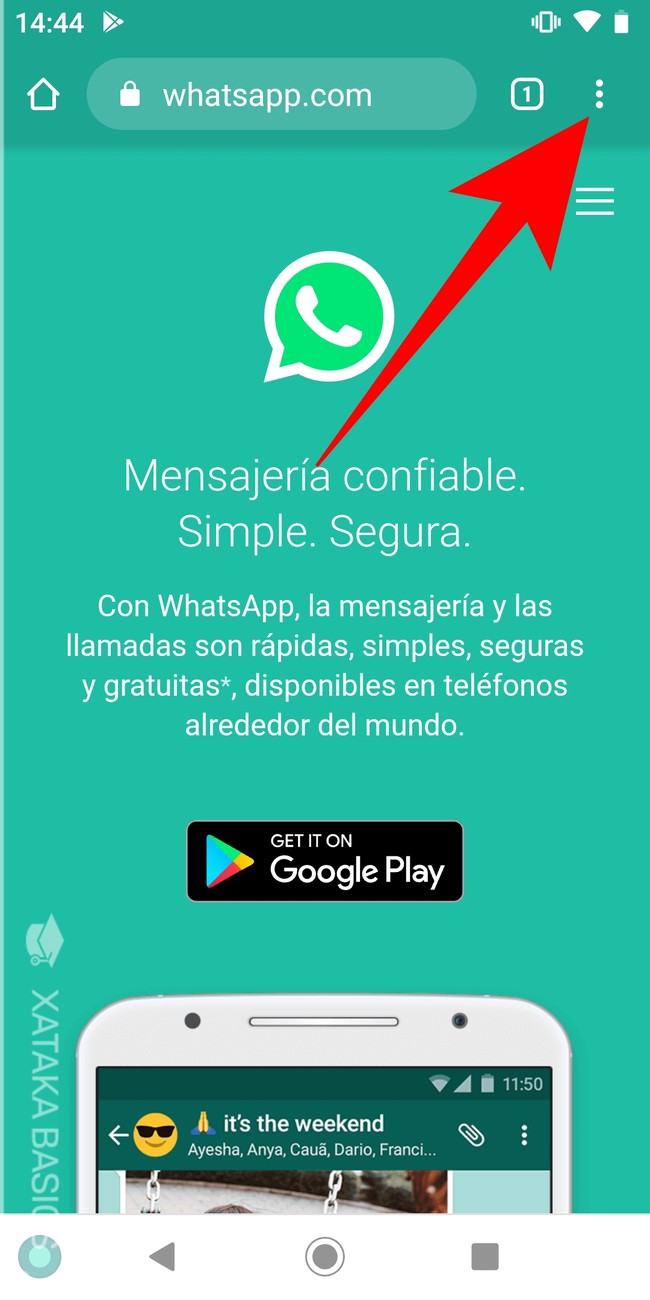 Cómo usar WhatsApp Web desde el móvil y para qué puedes querer hacerlo