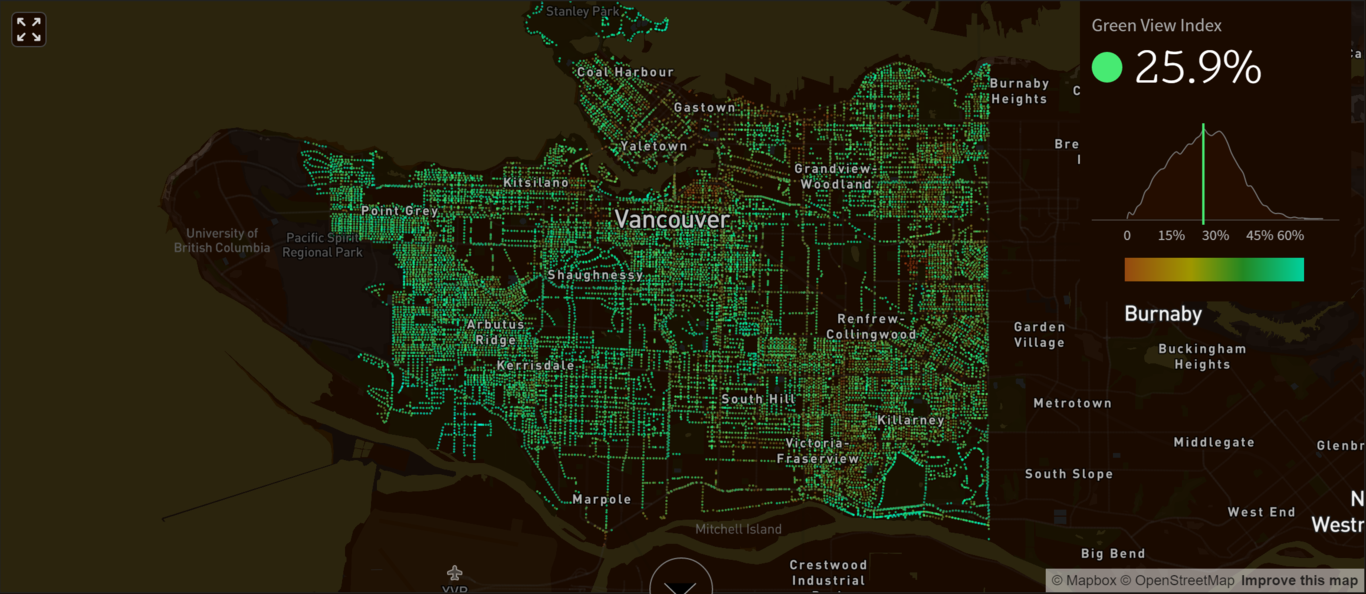 Treepedia, el mapa definitivo para averiguar cuántos árboles tiene tu ...