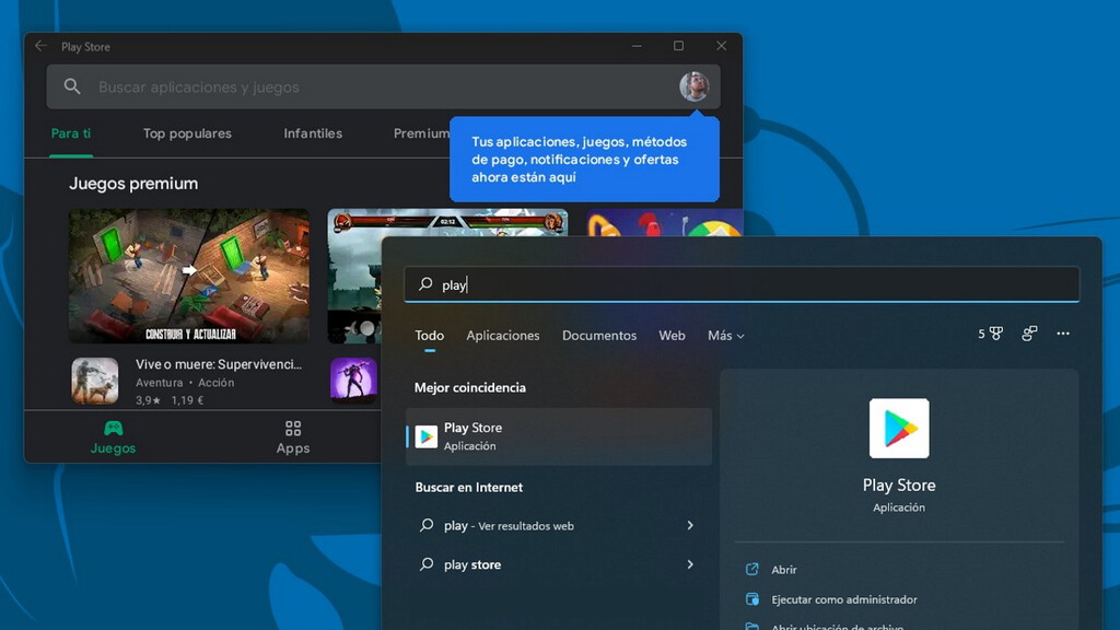 Cómo instalar la Google Play Store en Windows 11 y no depender de la ...