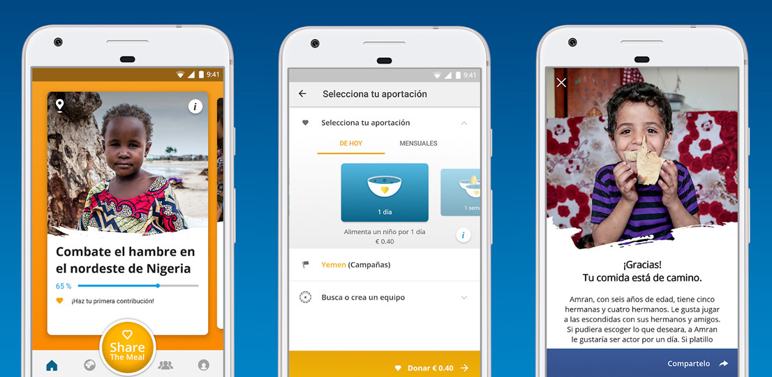 Seis aplicaciones solidarias para ayudar a los más necesitados