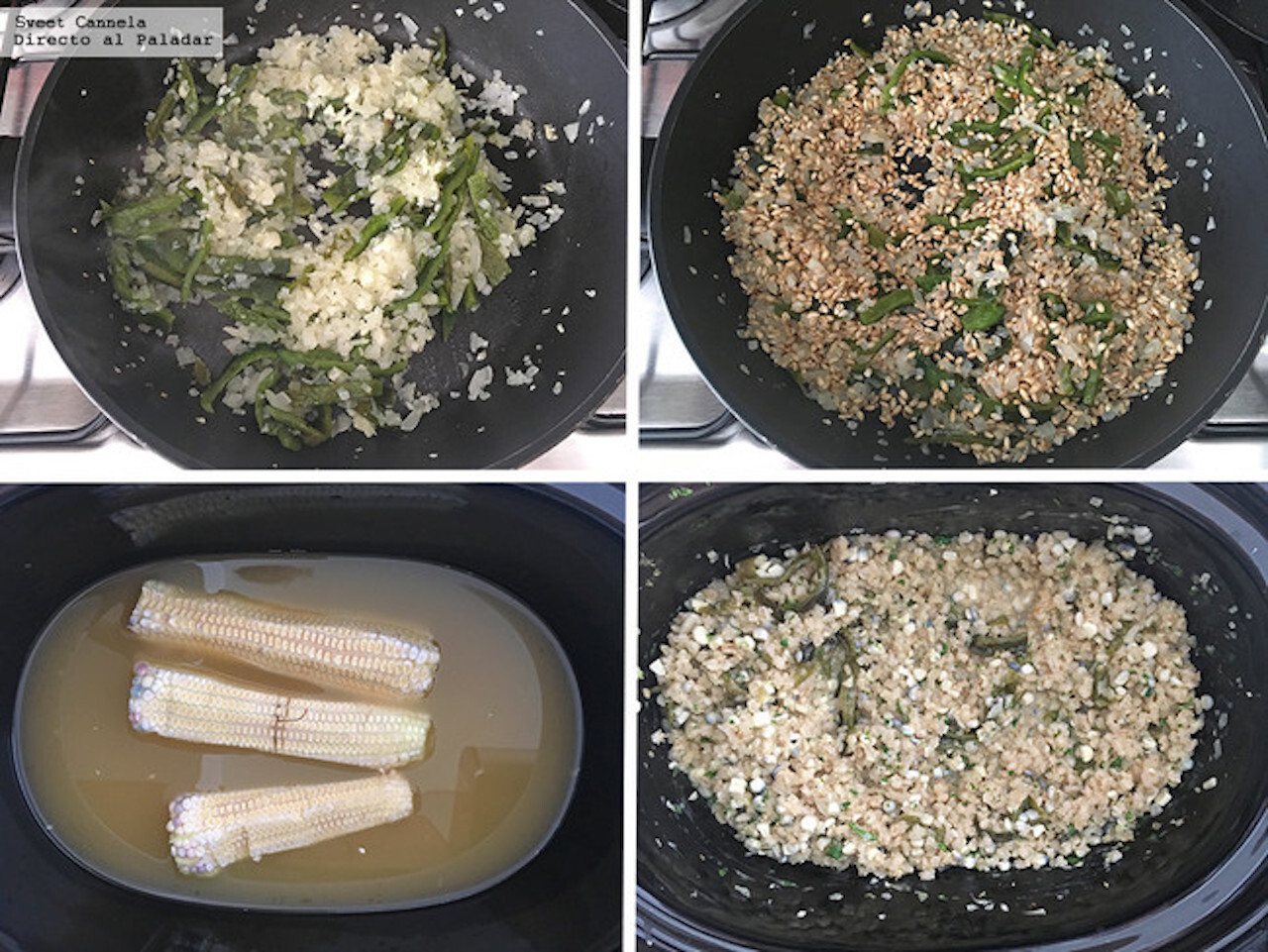 Ensalada de cebada y elote