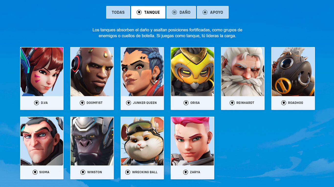 Tanques en Overwatch 2: personajes y todo lo que debes saber para ...