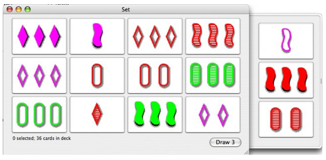 Set, el juego de la percepción visual