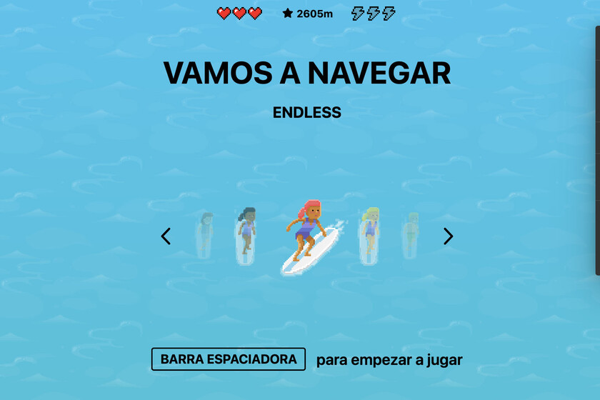 Cómo acceder al juego Surf que incorpora Edge y cómo compartir los ...