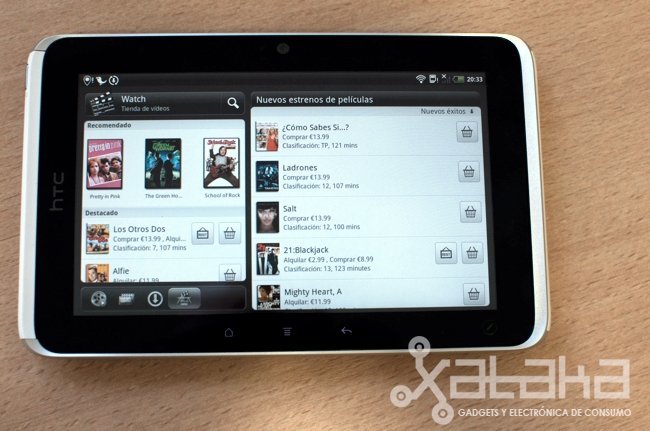 HTC Flyer, análisis de un tablet diferente