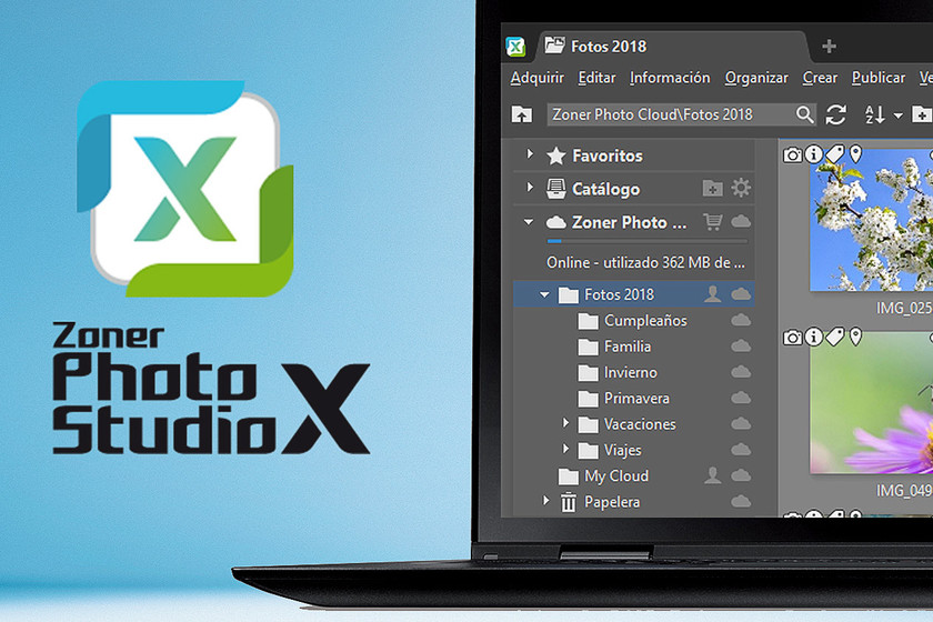 Zoner Photo Studio X se actualiza con Zoner Photo Cloud y cinco Gbytes ...