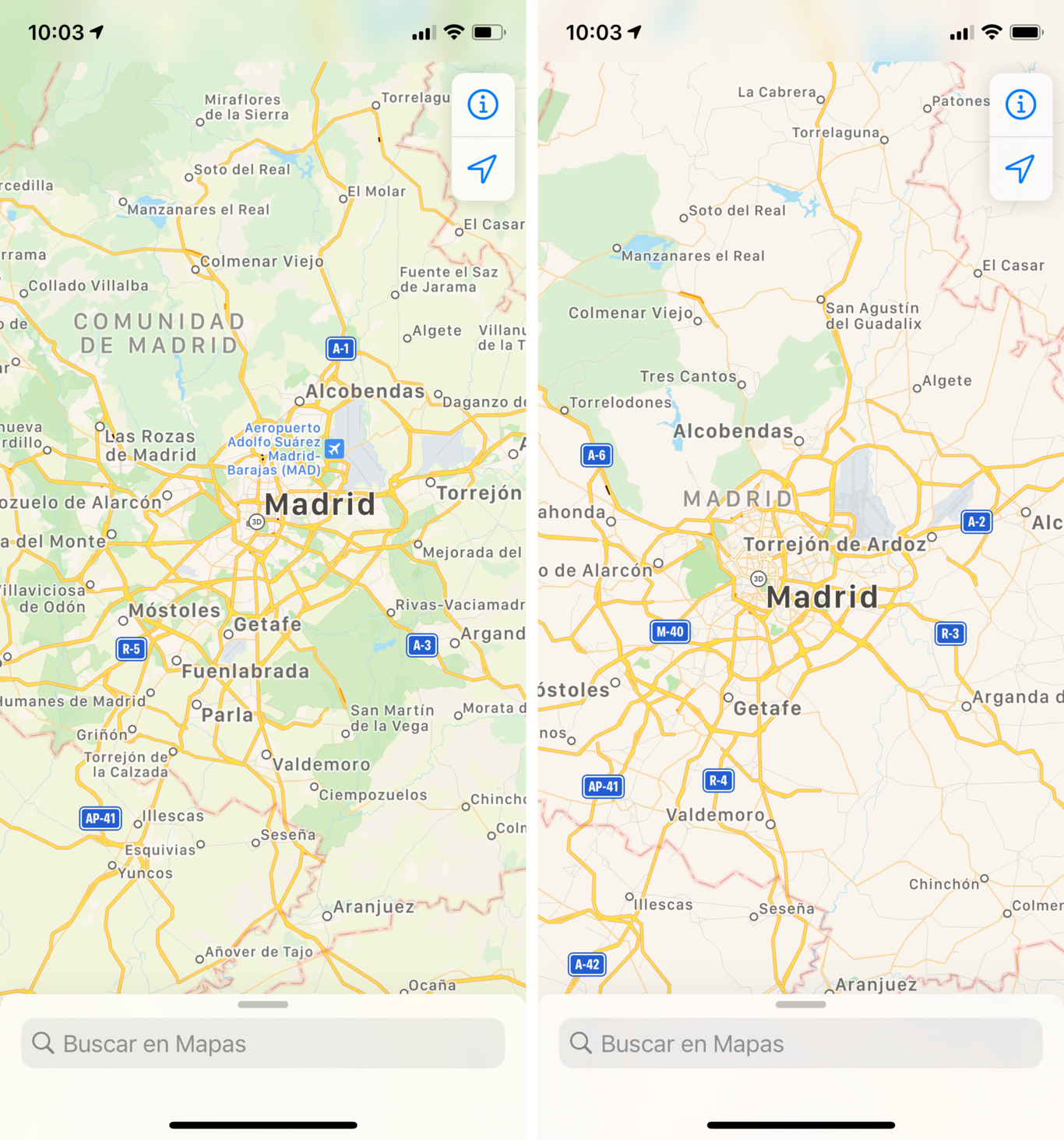 El nuevo Apple Maps empieza a desplegarse en España: Un nuevo nivel de ...