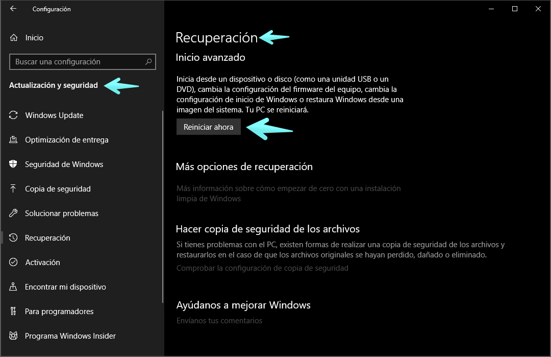 Windows 10: cómo iniciar en modo seguro