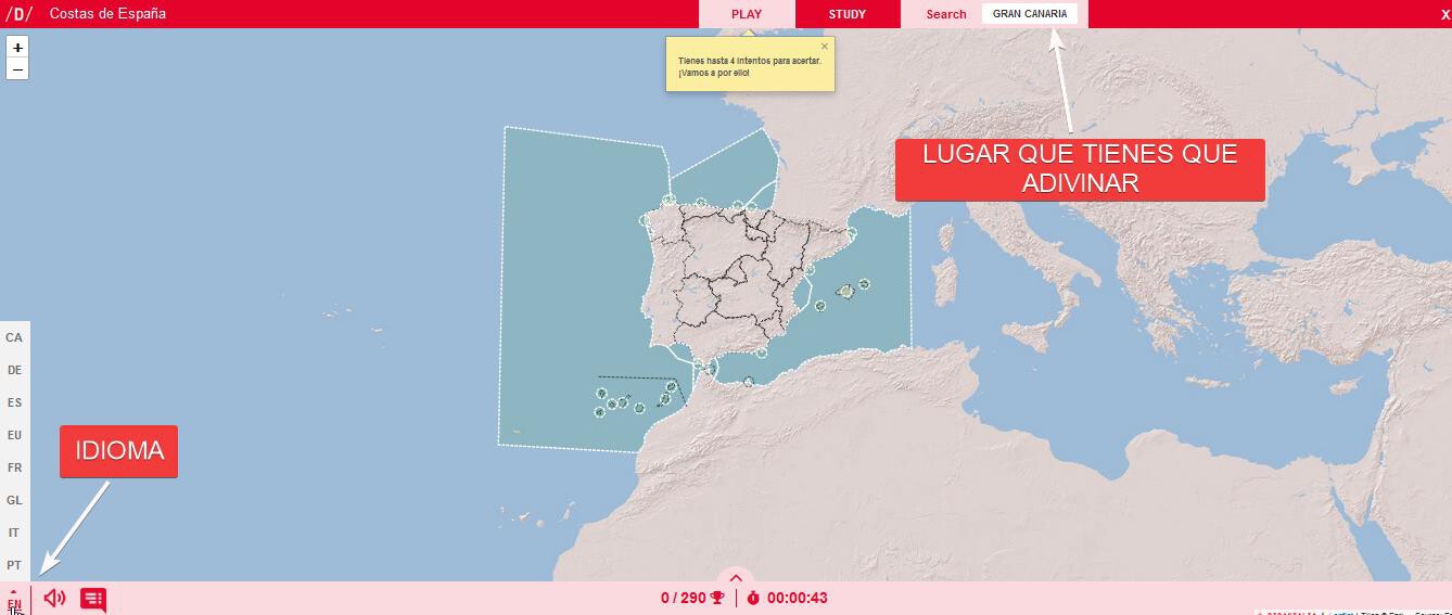 Esta web y su completo juego de mapas te ayudarán a aprender mucho de ...
