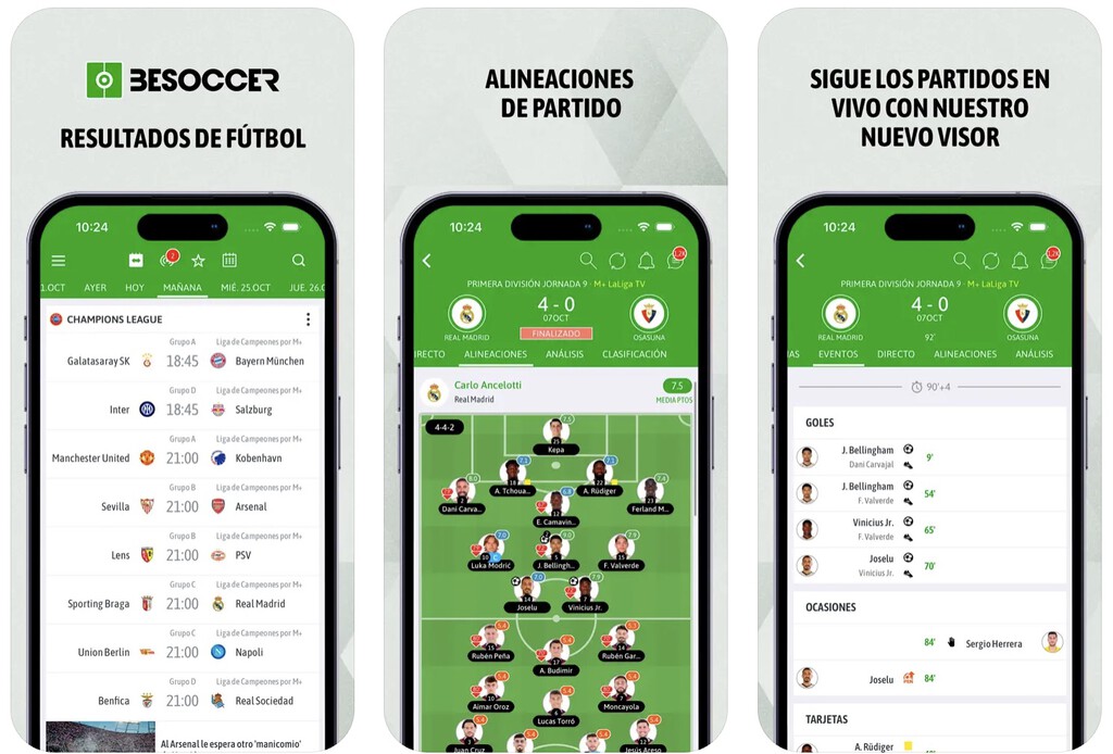 Apps para resultados de fútbol 2025: las mejores 14 aplicaciones para ...