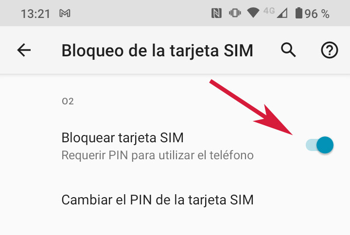 Cómo cambiar o quitar el código PIN de la tarjeta SIM desde el móvil