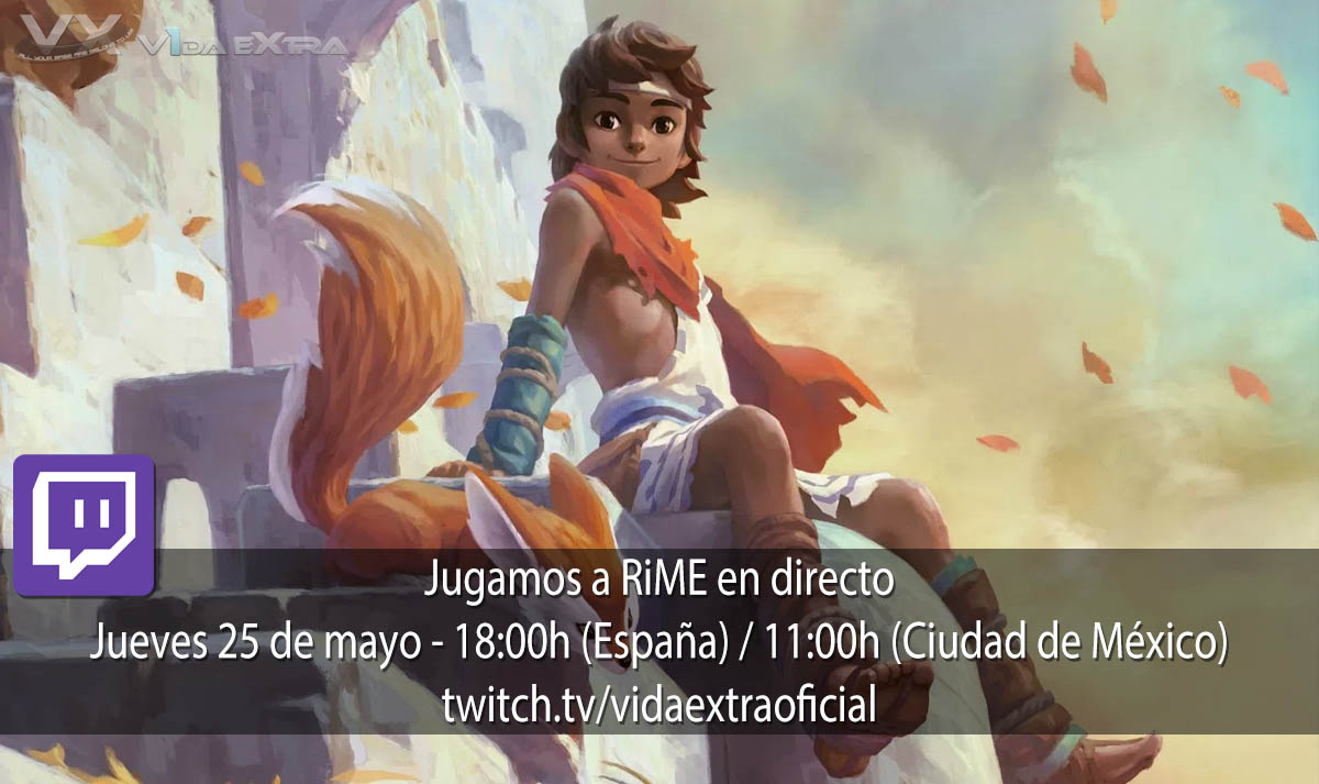 RiME: retransmisión en directo a partir de las 18:00h en España