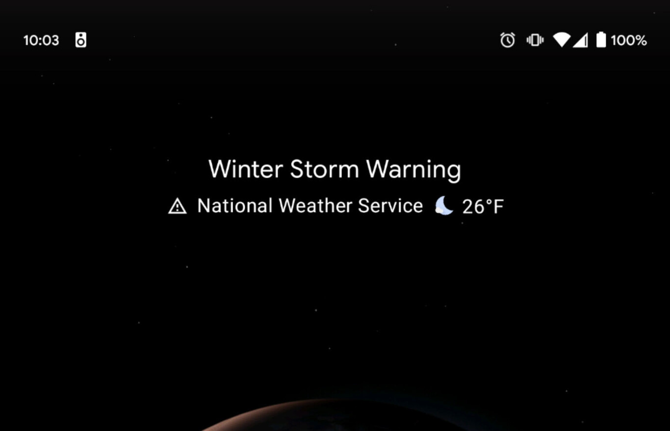 El widget de los Google Pixel ahora mostrará las alertas meteorológicas