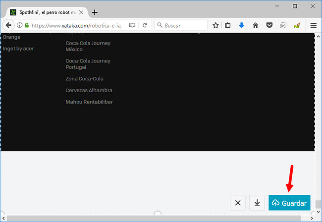 Cómo descargar una web completa en Chrome y Firefox