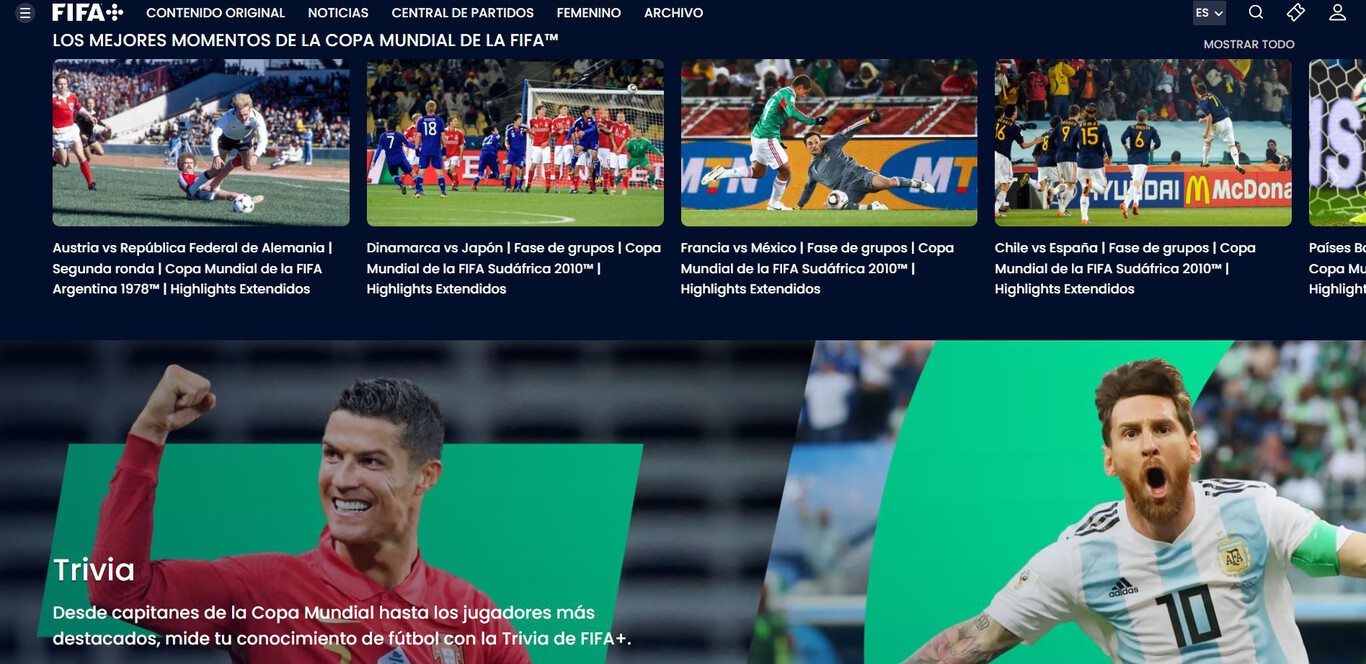 FIFA+: el servicio de stream de fútbol gratis que transmitirá 40,000 ...