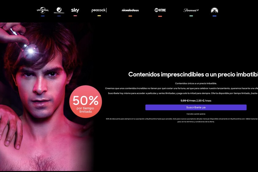 Cómo tener SkyShowtime a mitad de precio para siempre en cualquier dispositivo Apple: la ...