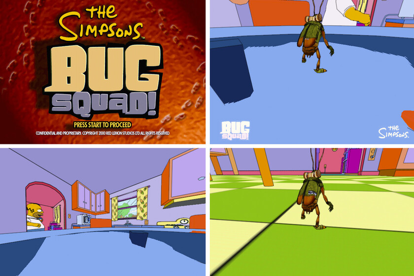 The Simpsons Bug Squad, el vídeo del prototipo perdido de Dreamcast que ...