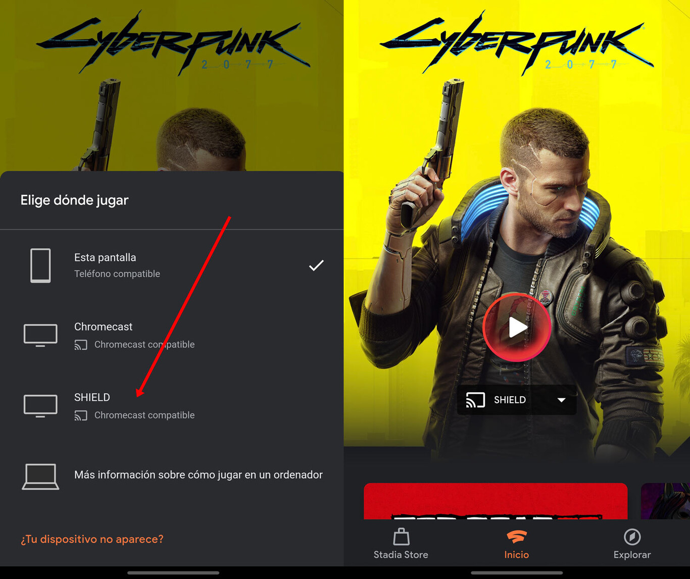 Probamos Google Stadia en Android TV: cómo jugar ya con la aplicación oficial