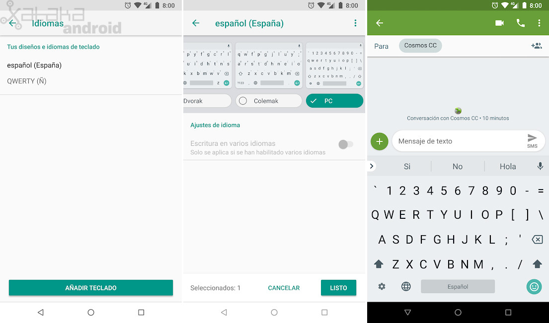 Cómo personalizar el teclado Gboard en Android